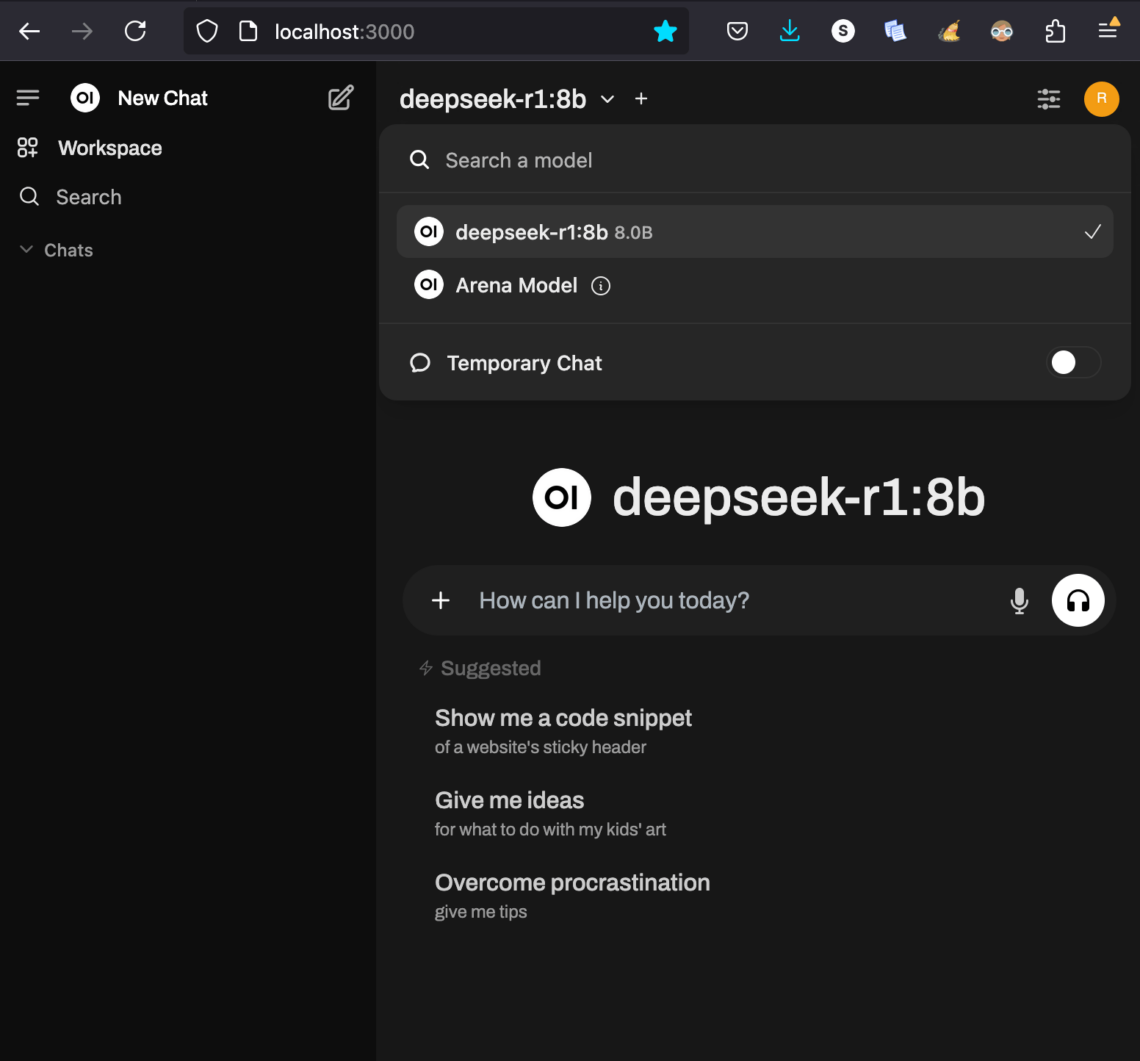 Running DeepSeek Locally on your desktop/laptop with Ollama - Rushi's